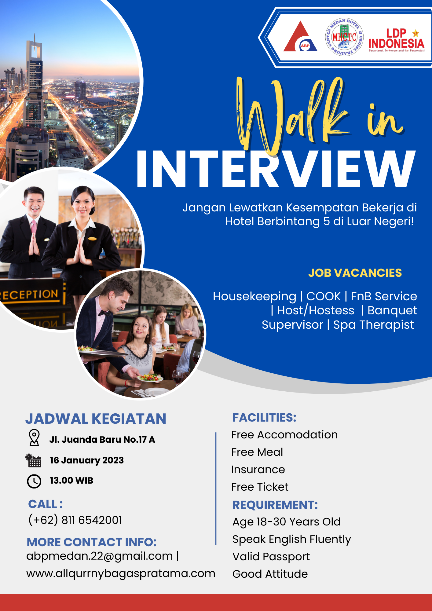 Walk In Interview – BBPVP MEDAN