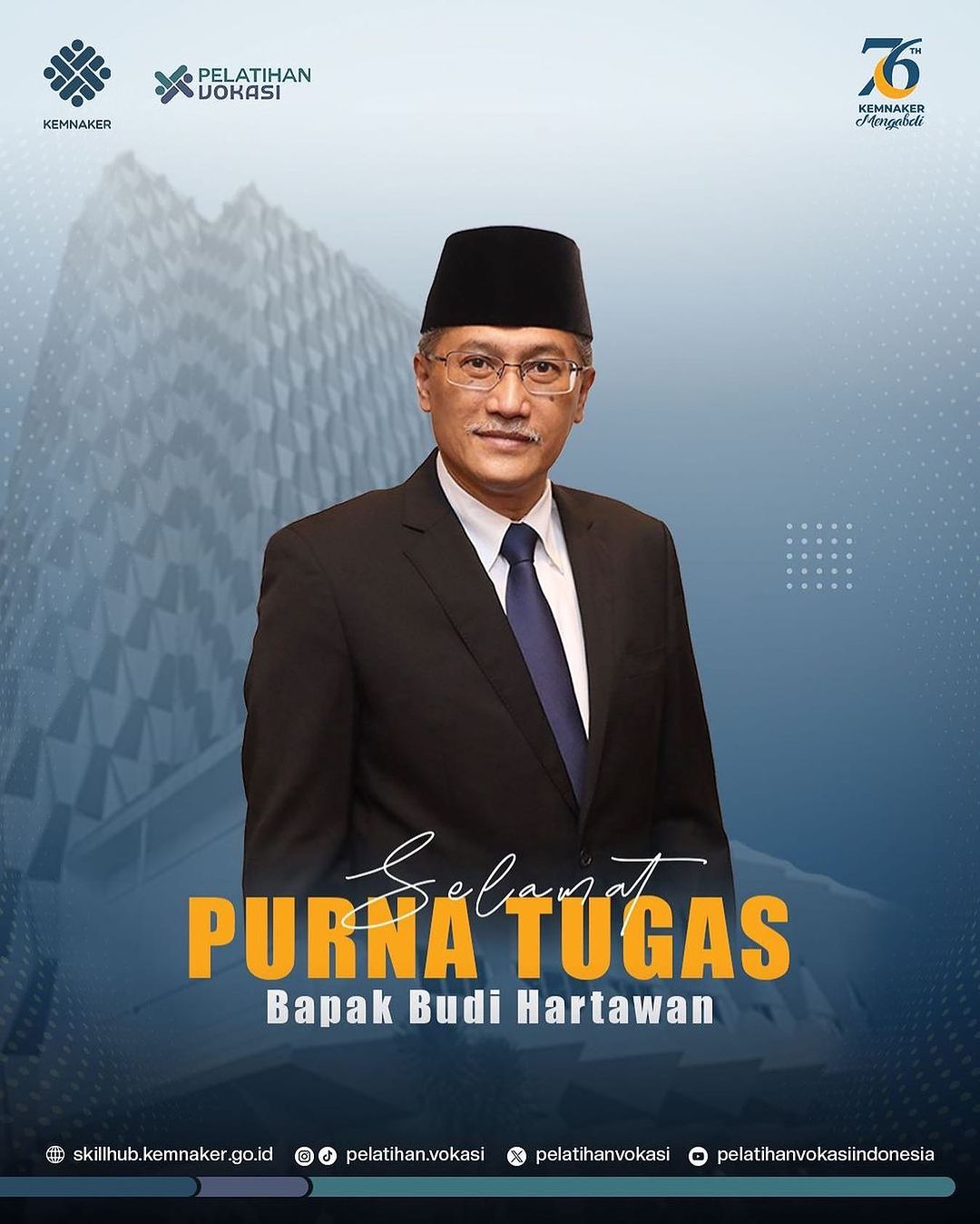 Selamat Purna Tugas Bapak Budi Hartawan – BBPVP MEDAN