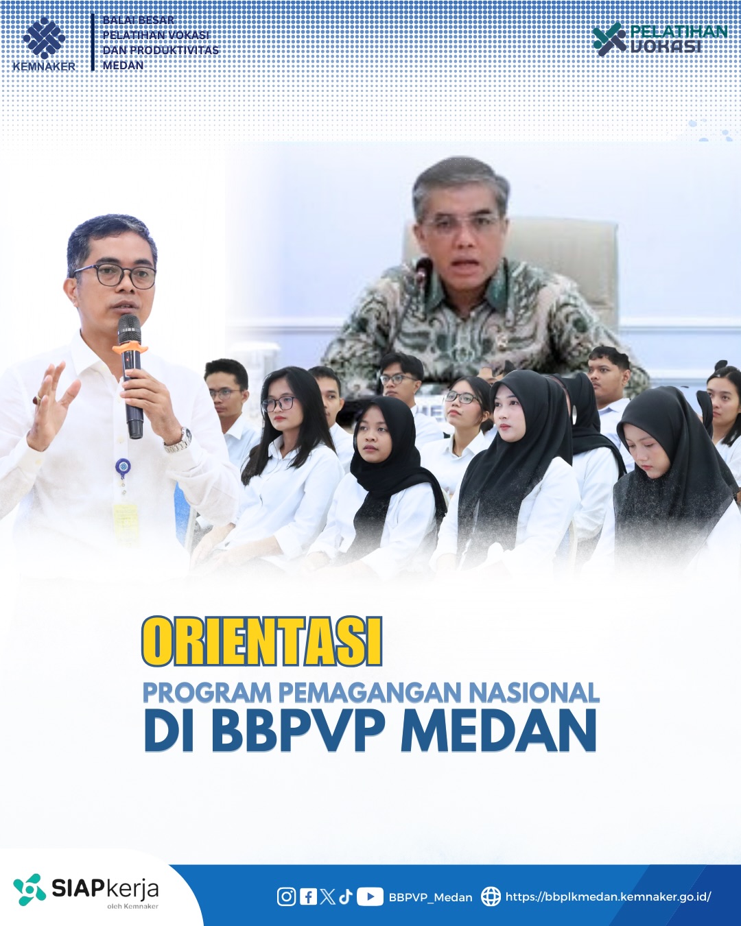 Orientasi Program Pemagangan Nasional di BBPVP Medan – BBPVP MEDAN